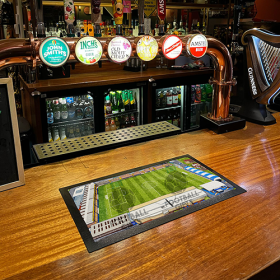 Bristol Rovers Around The Grounds Memorial Stadium Water Colour Bar ...